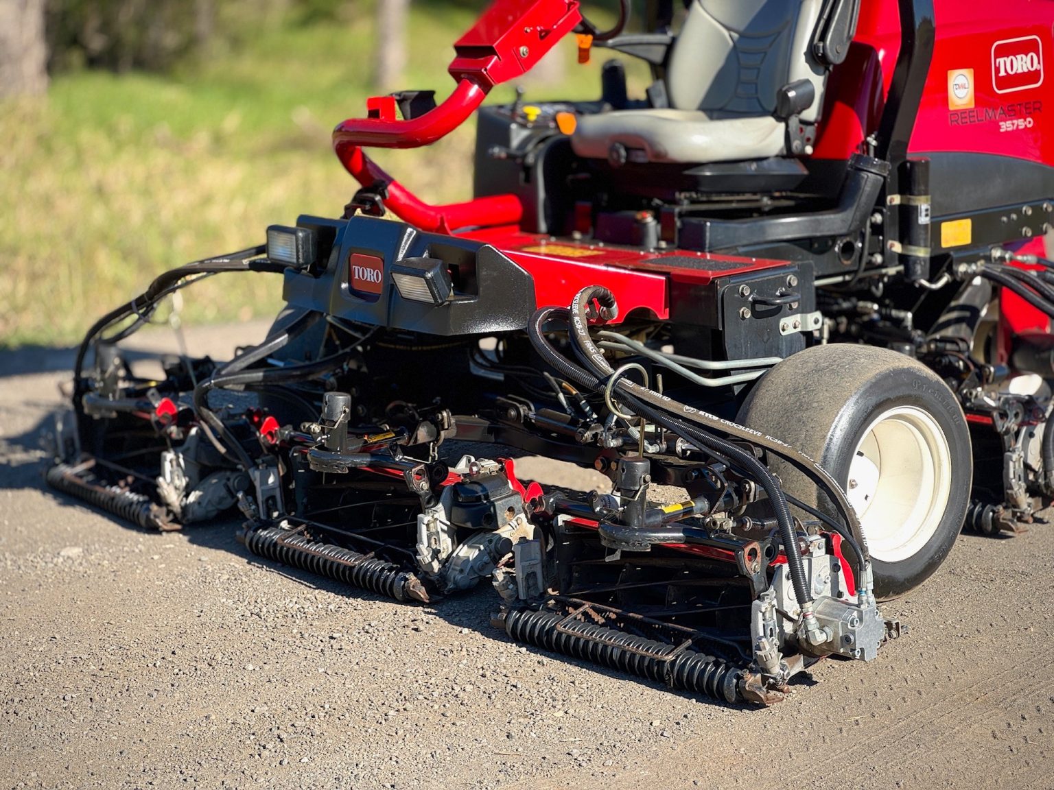 TORO REELMASTER 3575D 3WD RIDE ON FAIRWAY CYLINDER REEL GREENS GOLF COURSE LAWN MOWER TORO - DWL ...